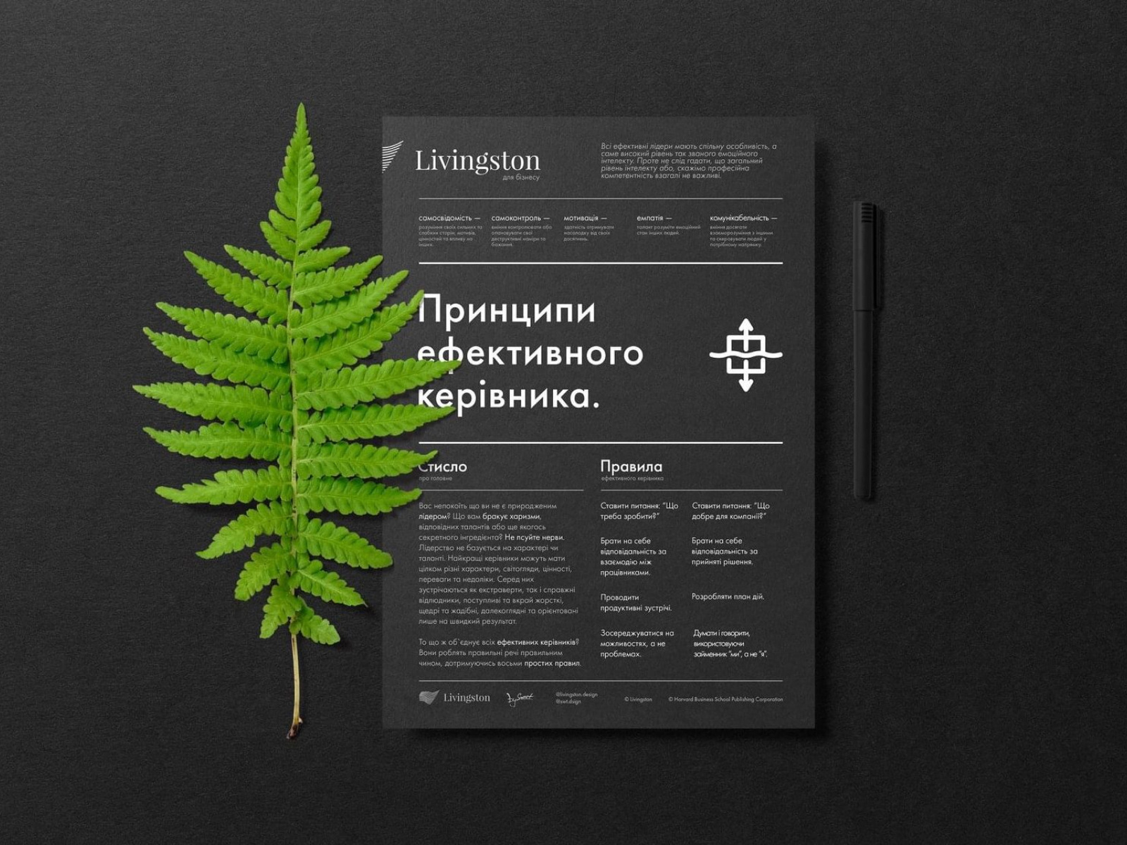 Principles of effective leadership by 🇺🇦 Livingston - design ...