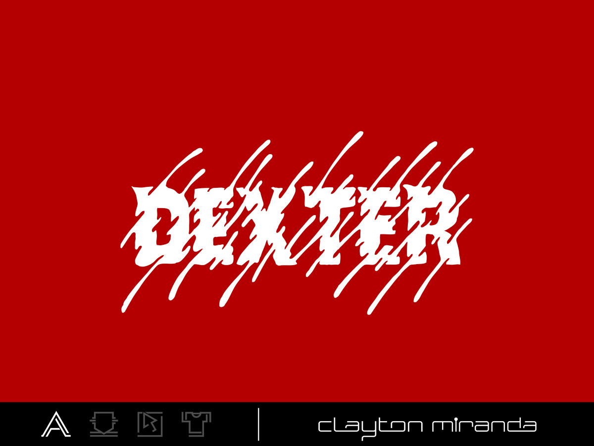 Dexter Lettering by Clayton Miranda on Dribbble