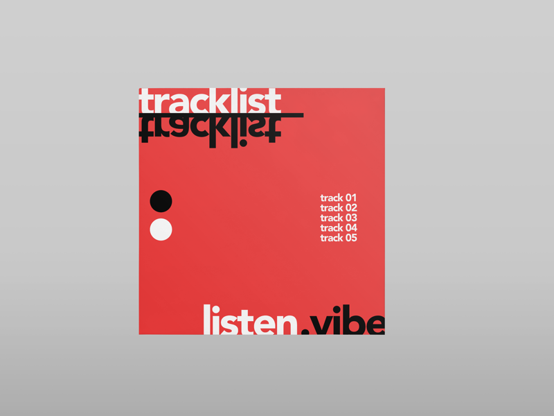 Album Cover: Reflect by Megan on Dribbble