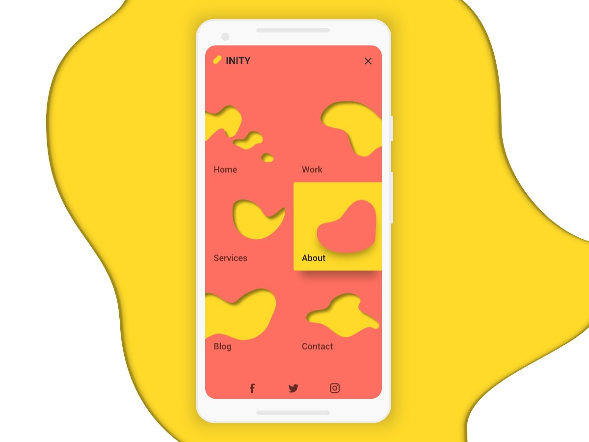 Daily UI 053 - Header Navigation by Rhema Leverett on Dribbble