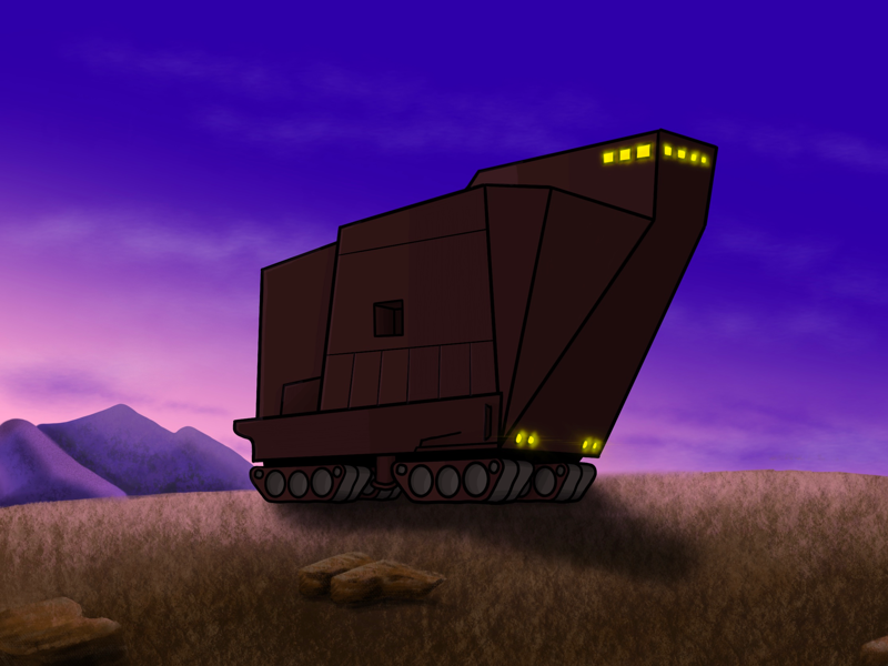 Sandcrawler by ethan macdonald on Dribbble