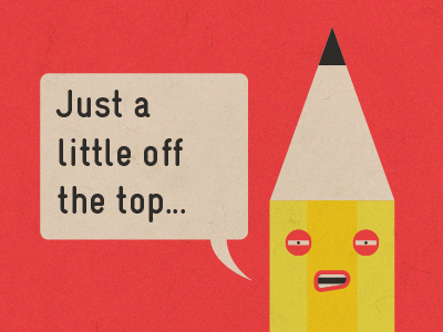 Just a little off the top... by Daniel Marston on Dribbble