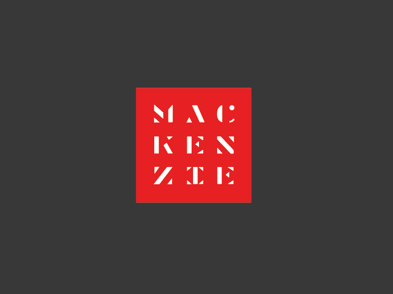 MacKenzie Logo Concept by James van Kriedt on Dribbble