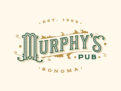 Murphy's Pub Logo by James van Kriedt on Dribbble