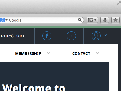 Signed Out / Inactive State by Tocco on Dribbble