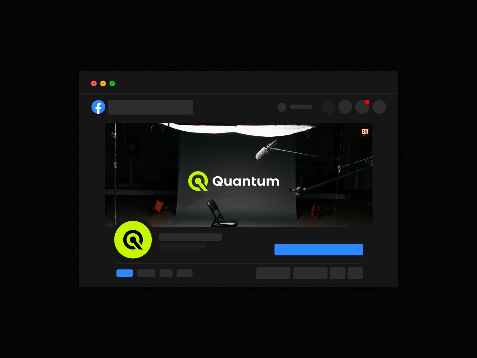 Quantum Films by designbyhelios on Dribbble