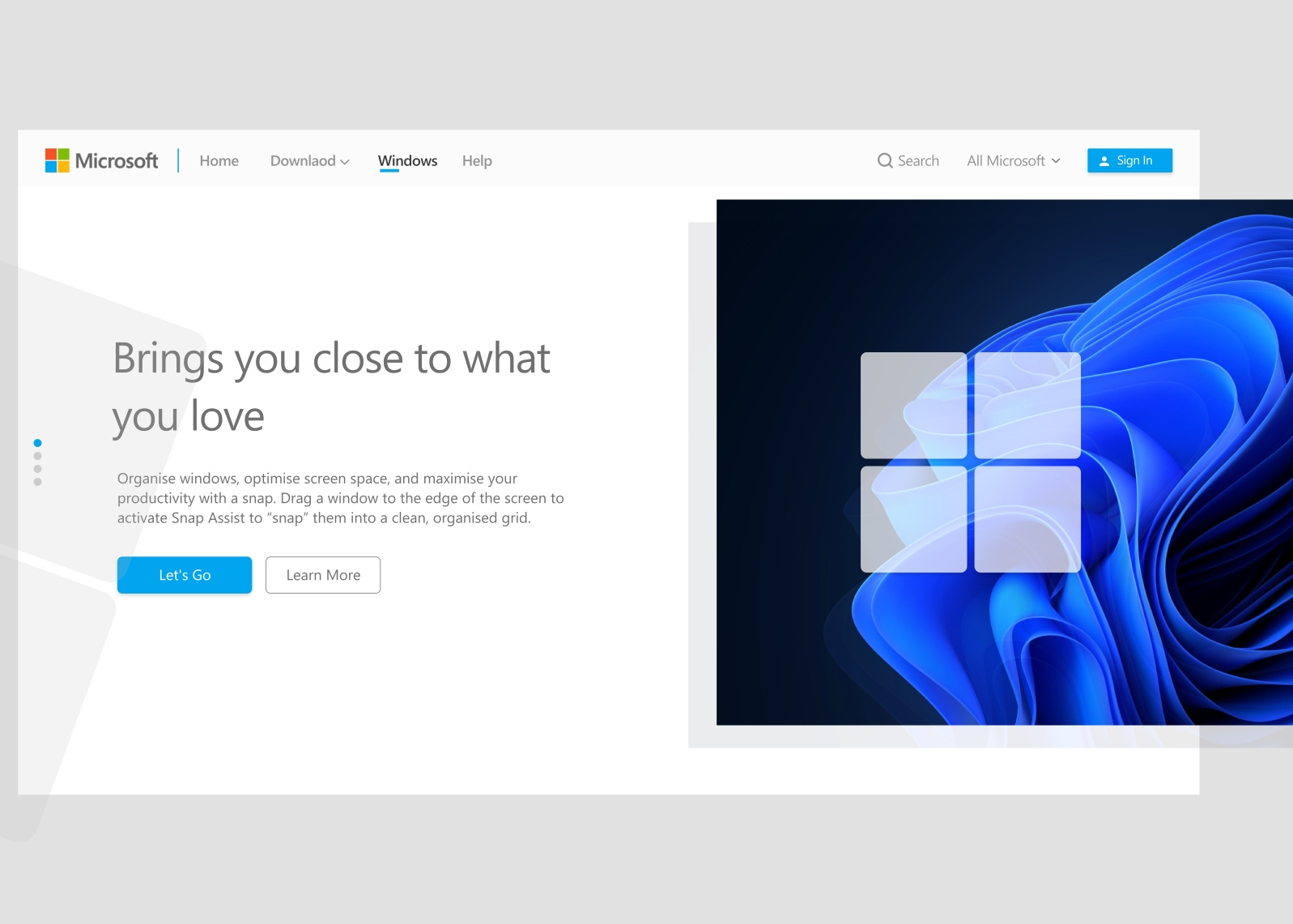 Minimalistic Windows 11 homepage by Nikhil pandey on Dribbble