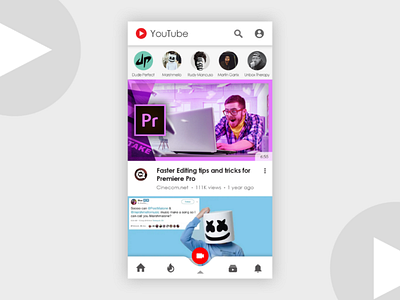 Youtube Ui Redesign By Xitij Thakkar On Dribbble