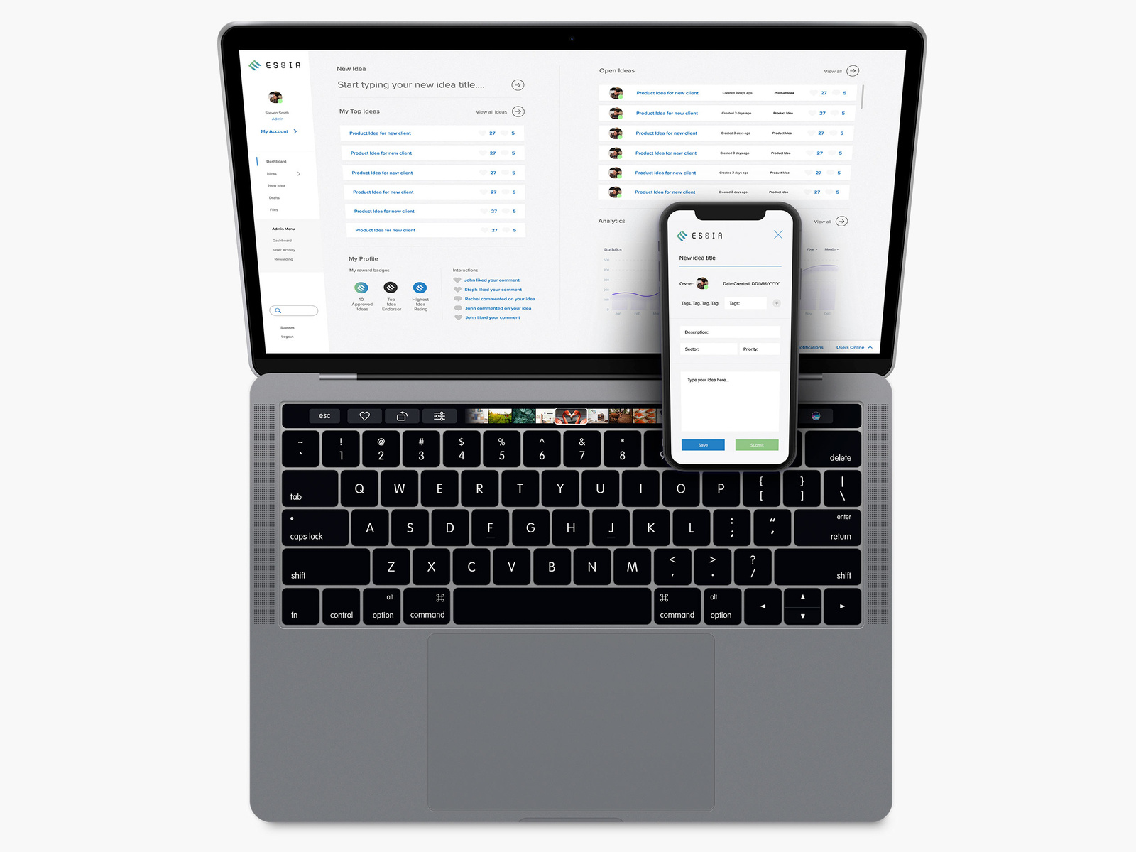 ESSIA - Digital Platform UI Design & Development by awesome.™ on Dribbble