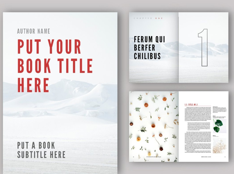 Book Layout Template Indesign Cari
