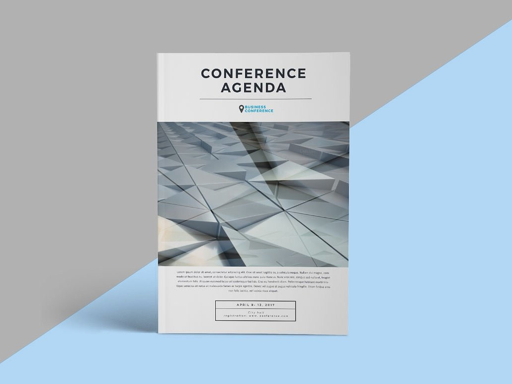 Conference Program Booklet Template