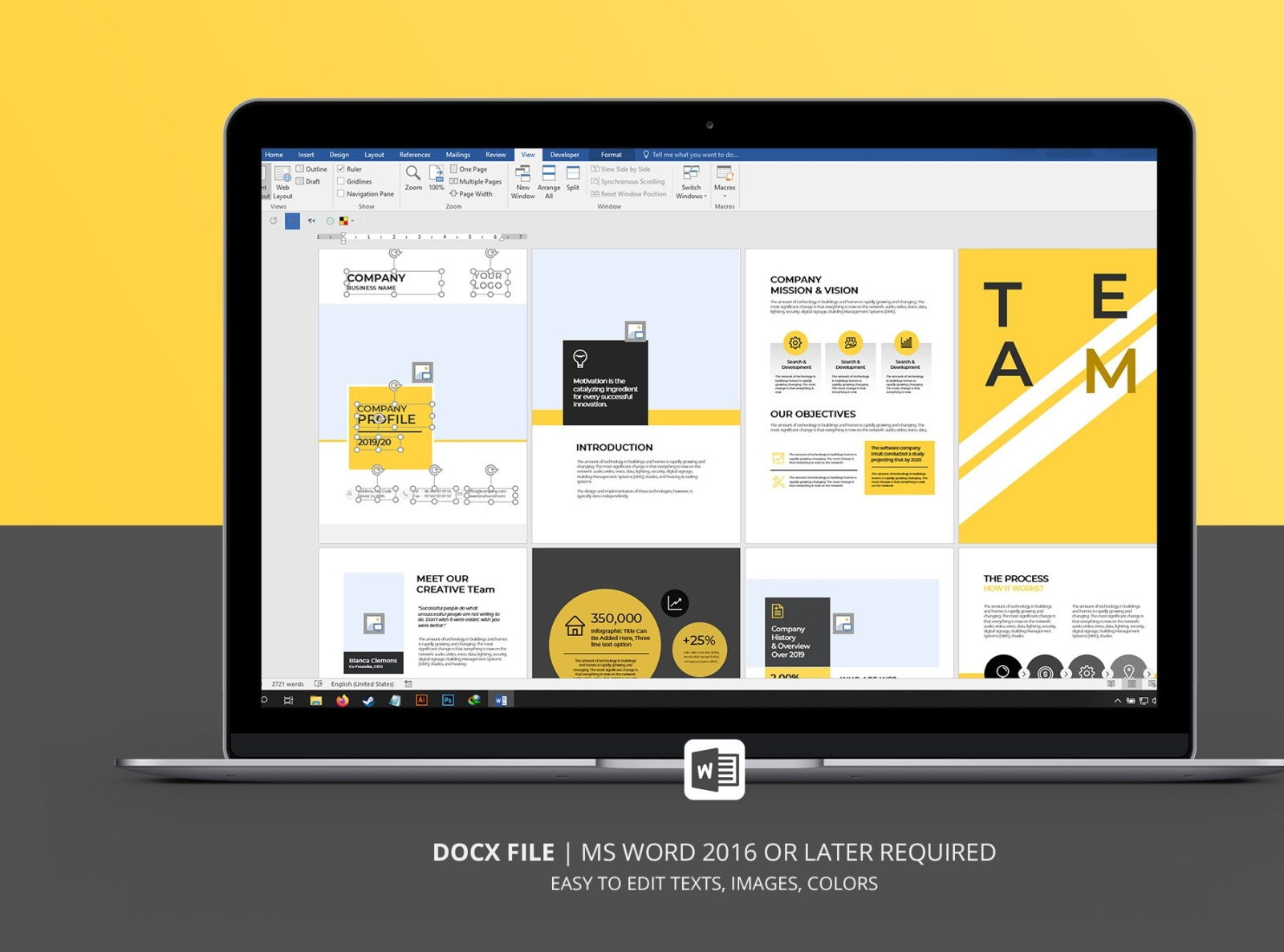 Dribbble - word_preview-.jpg by Brochure Design