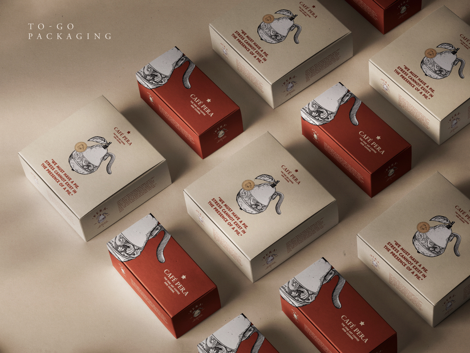 To-Go Packaging - Complete Cafe Brand Identity by shirazanddaryan on ...