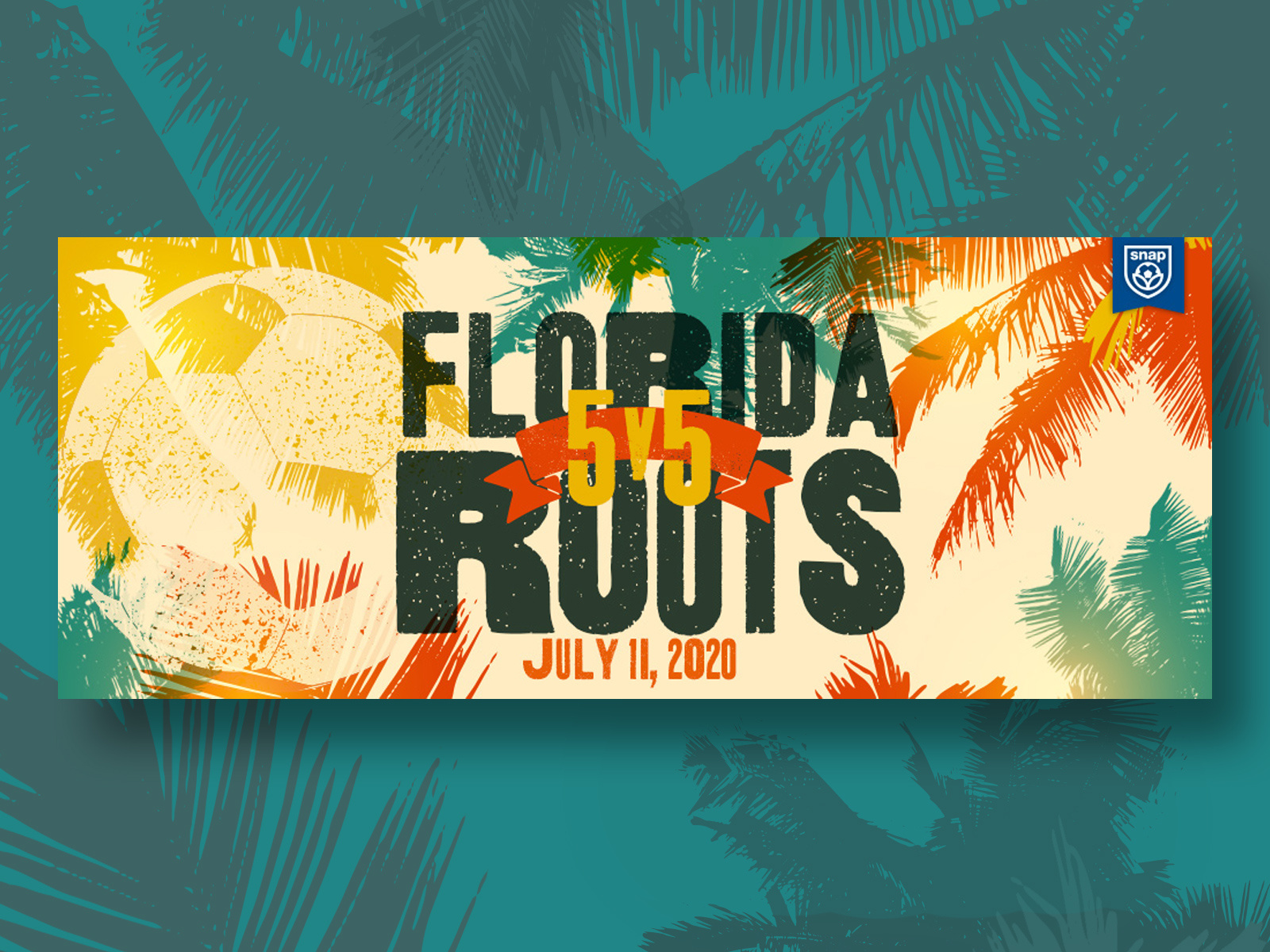 Florida Roots 5v5 soccer tournament by John Cross on Dribbble