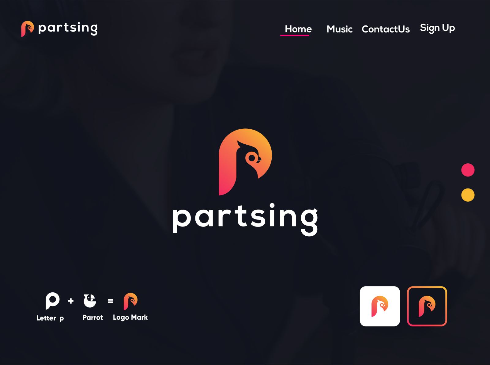 partsing logo by isnain on Dribbble