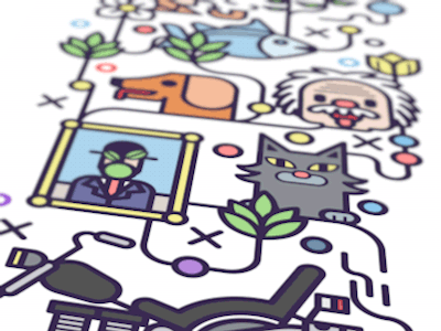 Pattern Illustration Animation Loop by Fabricio Rosa Marques on Dribbble