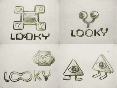 Looky sketches by Yuri Mezentsev on Dribbble