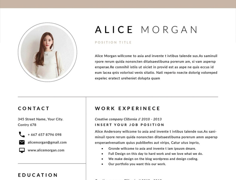 Dribbble - 5-.jpg by Resume Templates