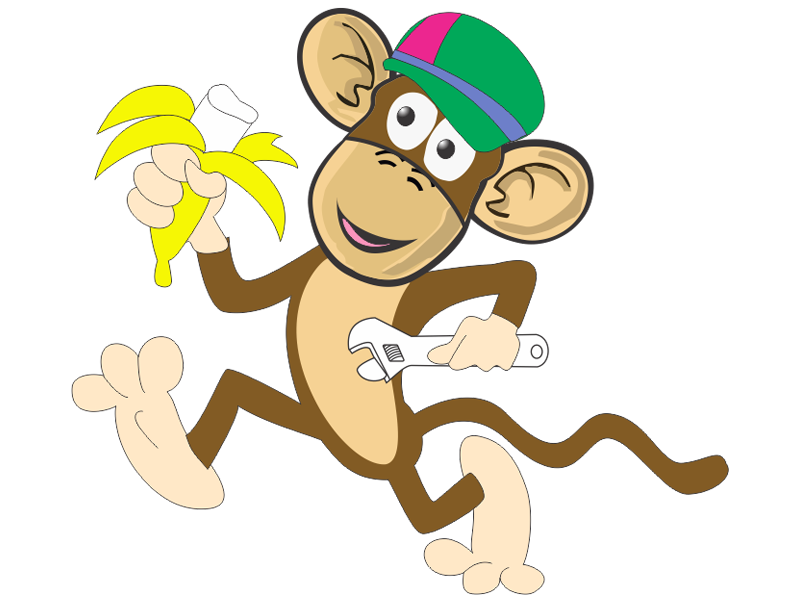 Monkey Logo by Ejaz Ahmad on Dribbble