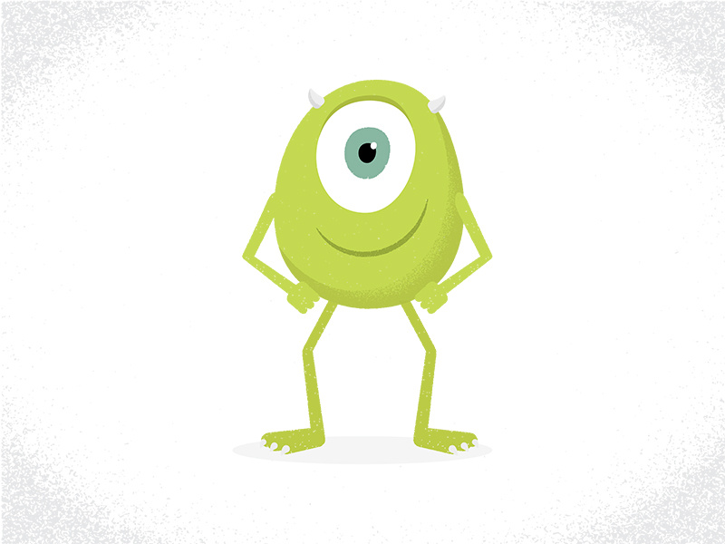Mike Wazowski by Brittany Wong on Dribbble