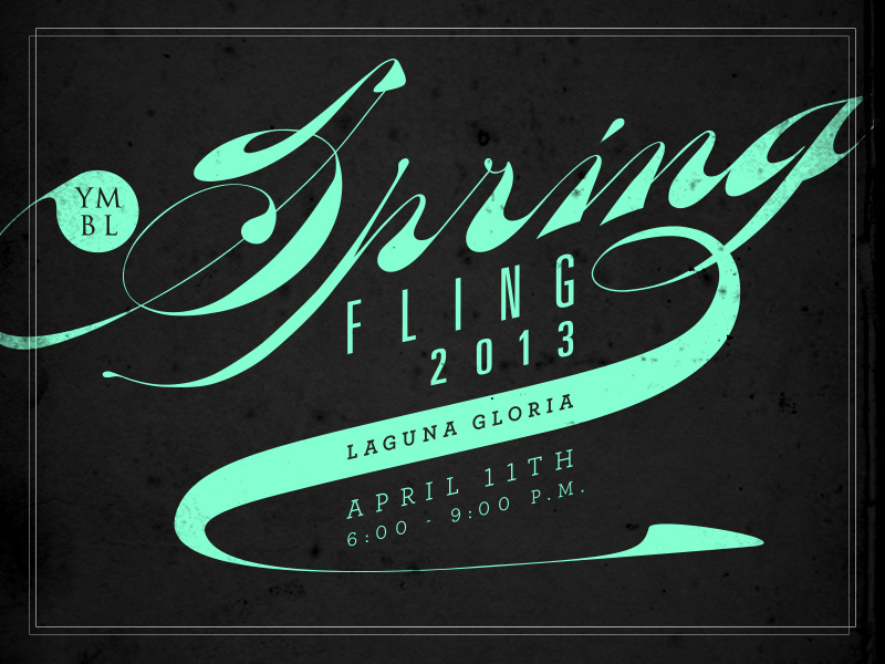 Spring Fling Invitation by Michael Harman on Dribbble