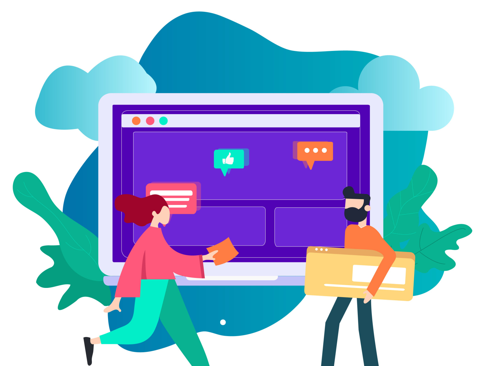 Illustration-Work-Design by Nidhi Singh on Dribbble