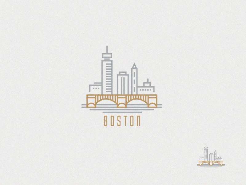 Boston logo by Diana Hlevnjak on Dribbble