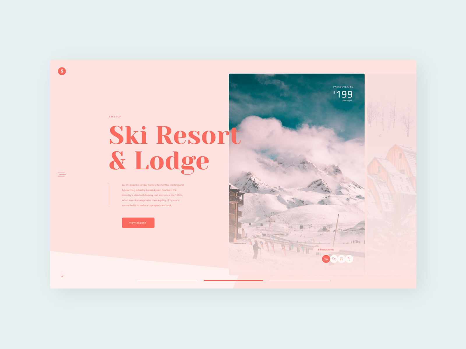 Info Cards ⛷ by Kat on Dribbble