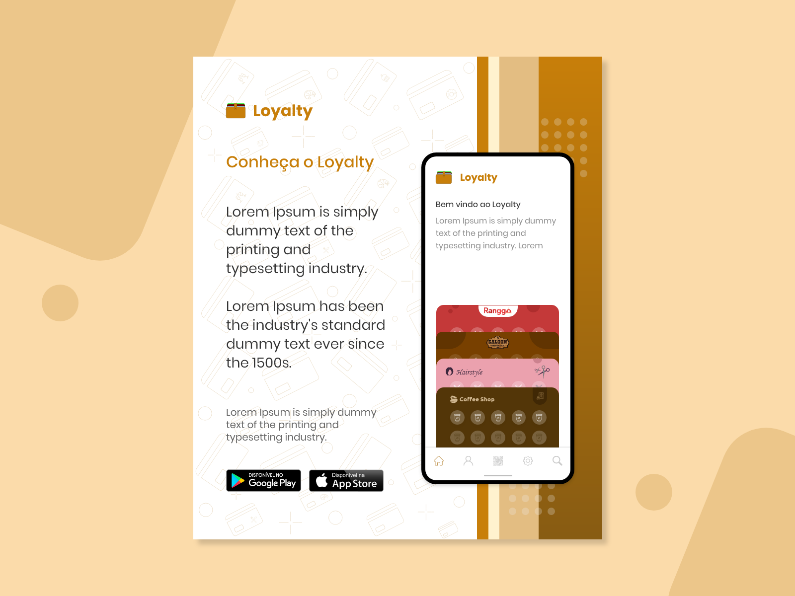 Flyer App Loyalty by Lydia Lima on Dribbble