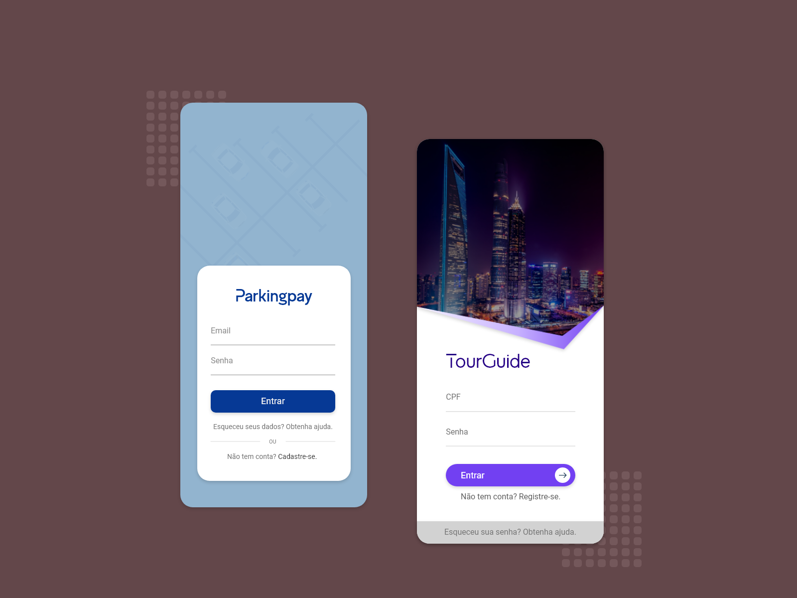 Sign in UI by Lydia Lima on Dribbble