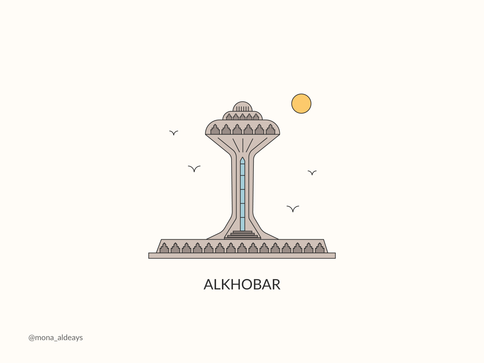Khobar | Saudi Arabia by Mona Aldeays on Dribbble