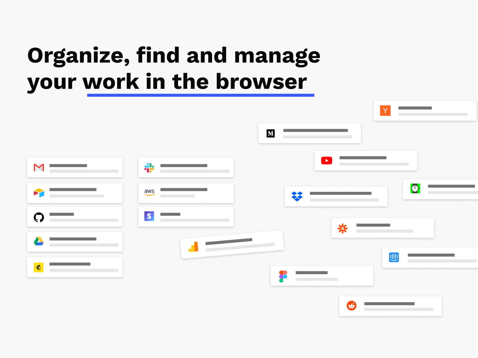 Organize, find, and manage your work in the browser by Matthew Behan ...