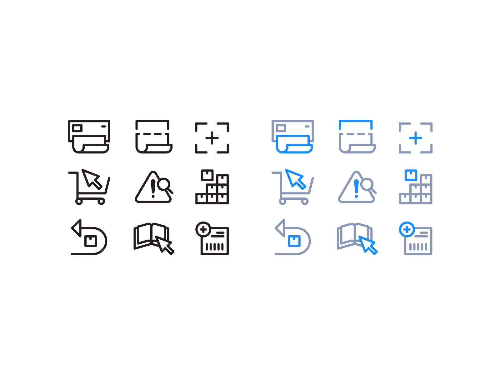 App Suite Icons by Jason Smith on Dribbble