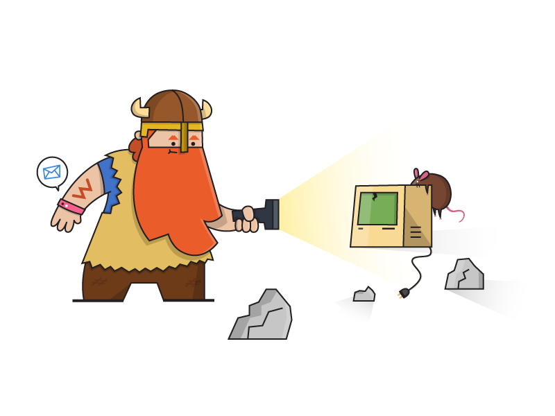Hi Tech Viking by Jason Smith on Dribbble