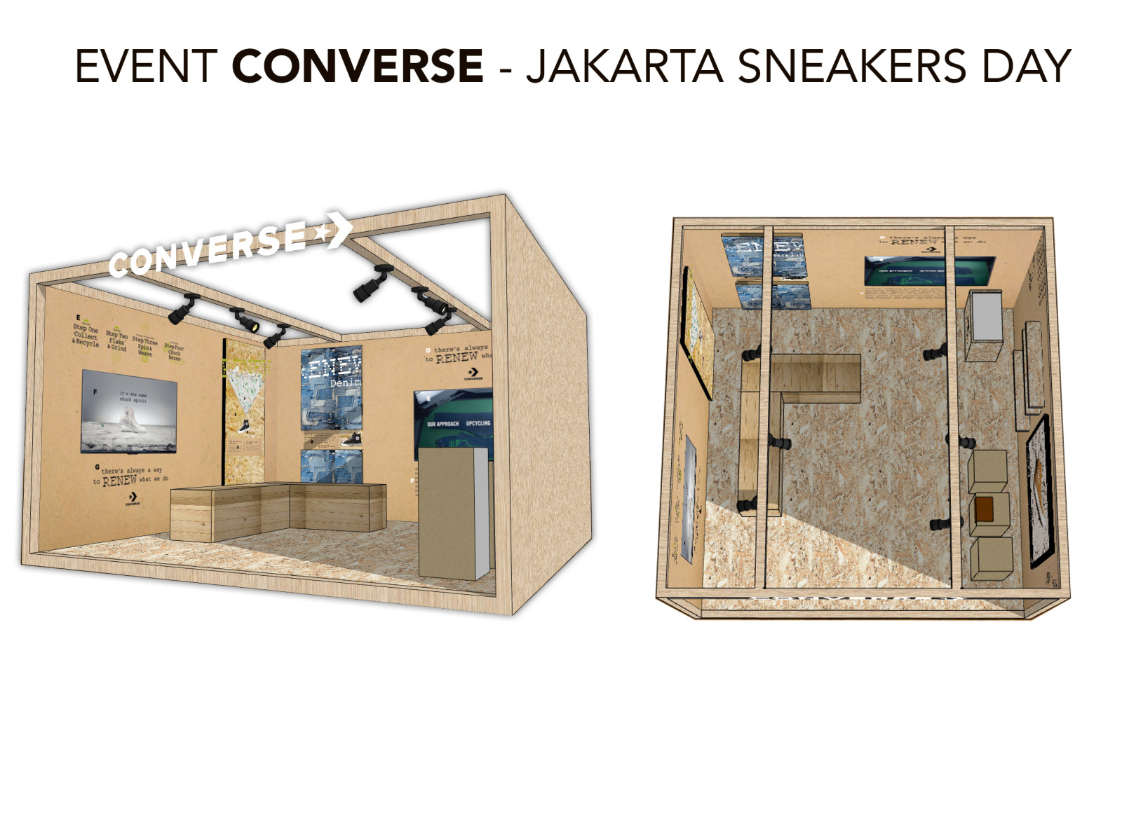 3D MOCKUP EVENT CONVERSE by Prihartomi on Dribbble