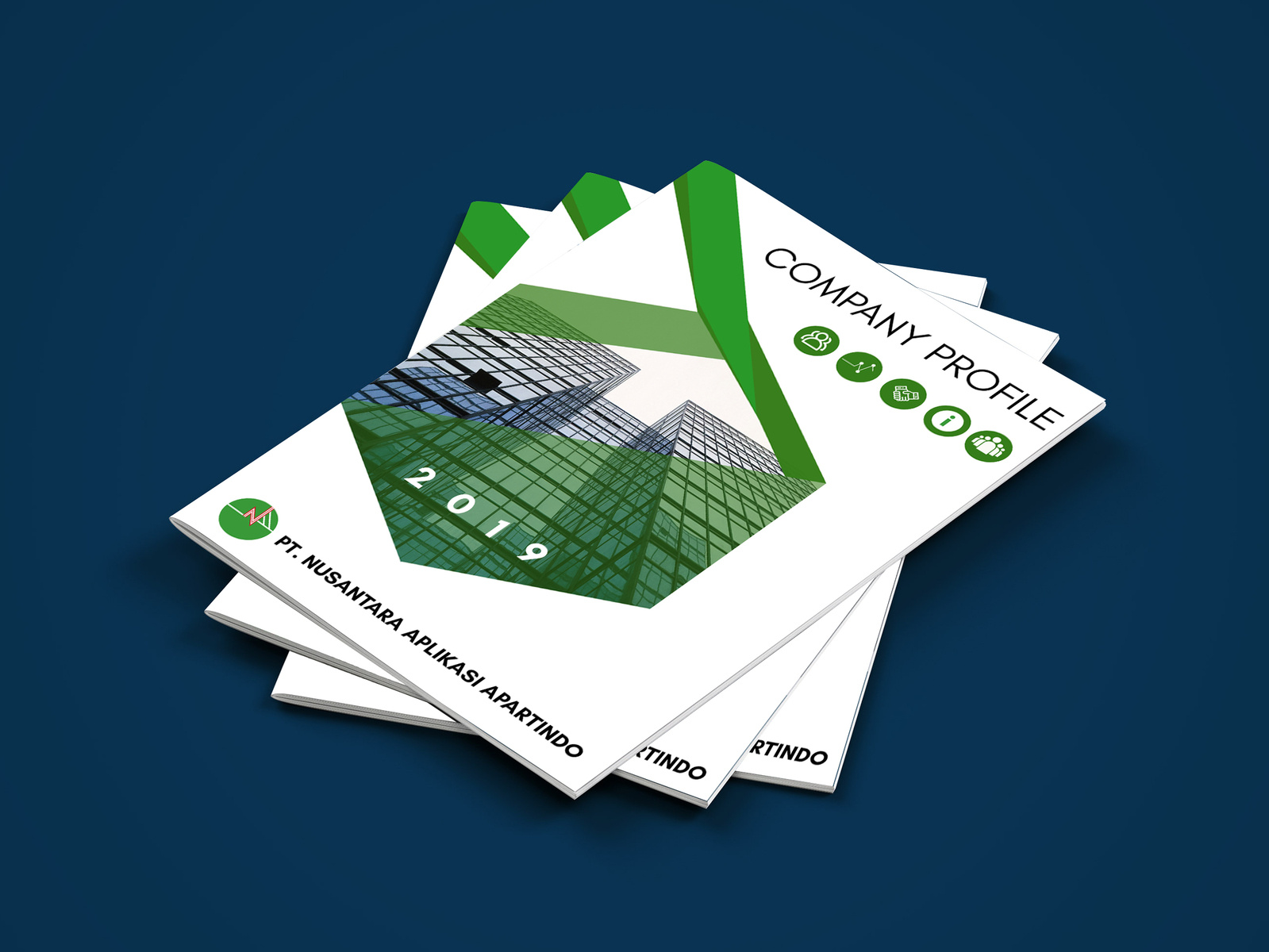 Company Profile by Prihartomi on Dribbble