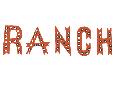 Ranch Type by Natasha Wheeler on Dribbble