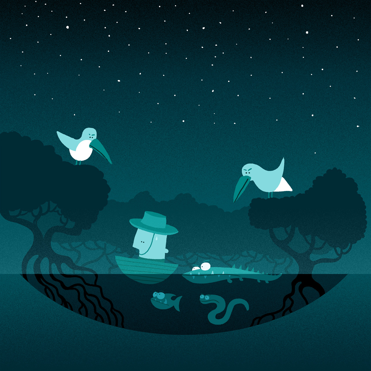 Swamp by Nozzman on Dribbble