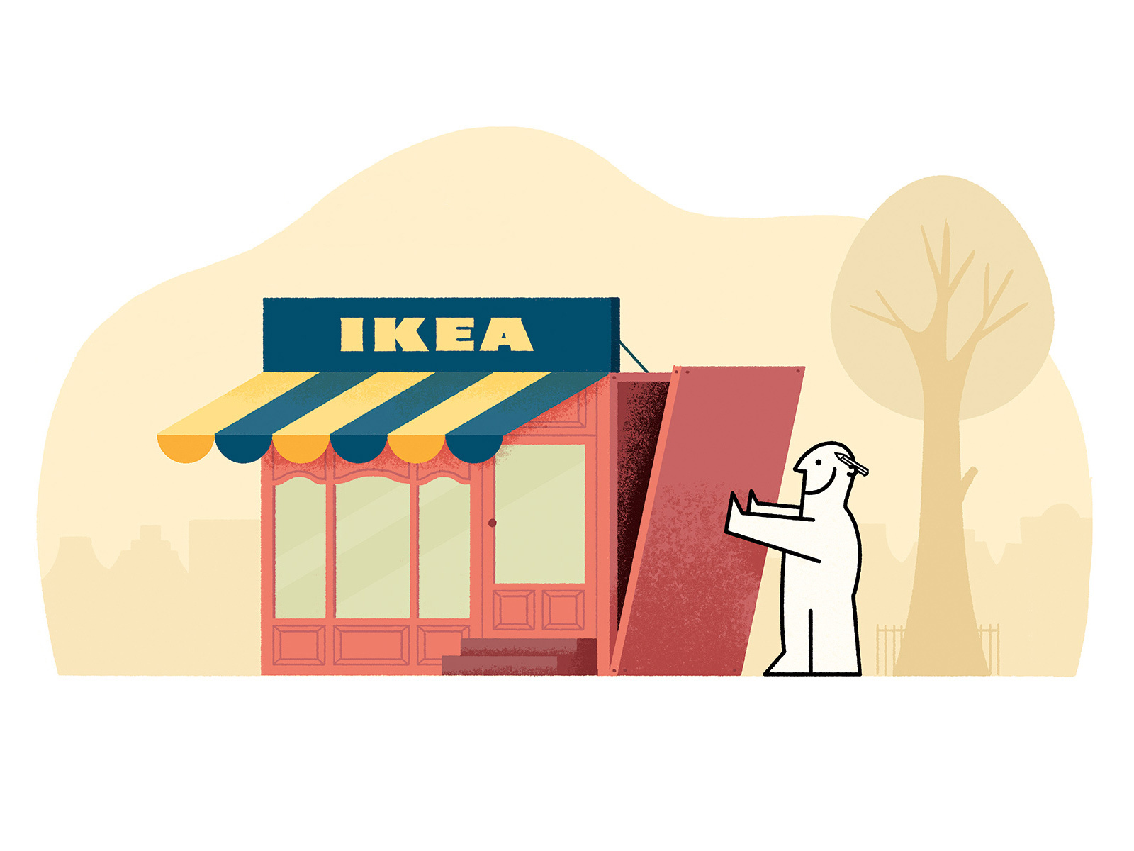 Ikea boutique by Nozzman on Dribbble
