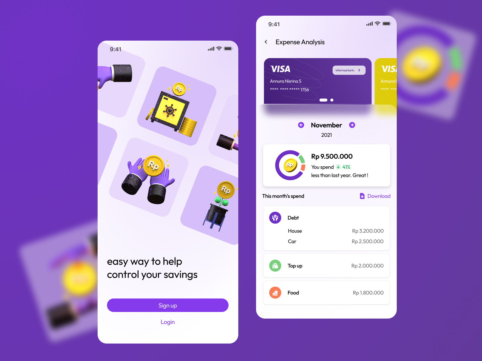 Money Management Concept by Zakimages on Dribbble