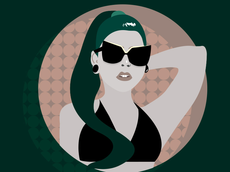 Green Goddess by Nicole Orona on Dribbble