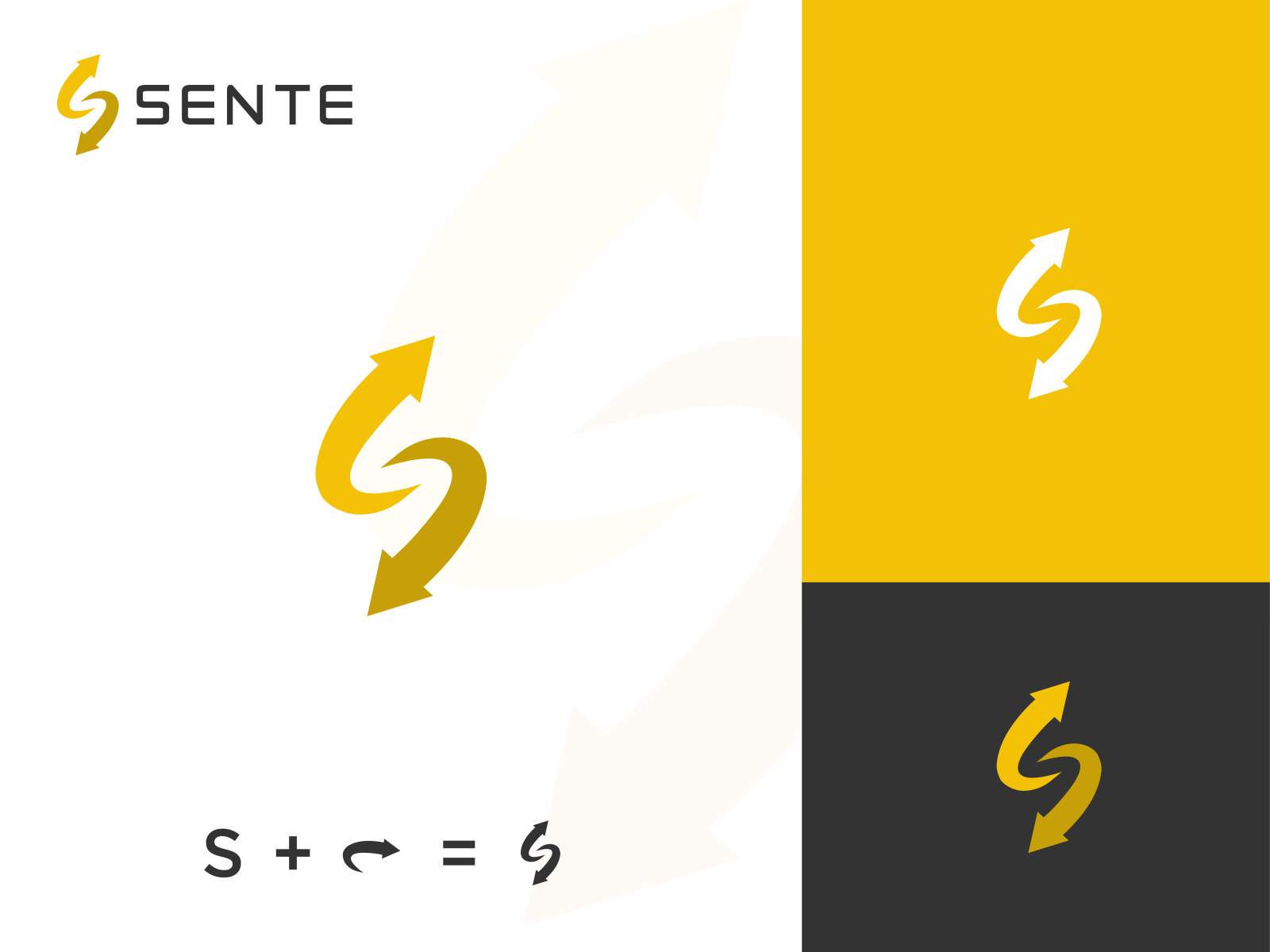 Sente Modern logo Design by Rejaul Karim | Logo & Brand identity ...