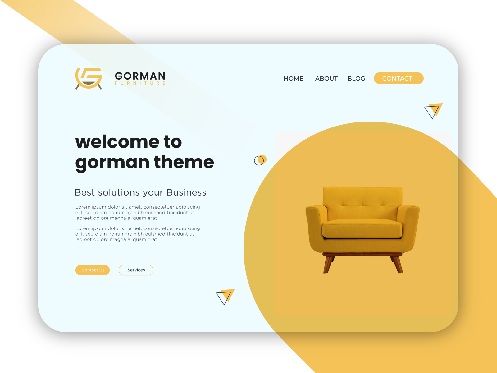GORMAN Landing page by Rejaul Karim | Logo & Brand identity Designer on ...