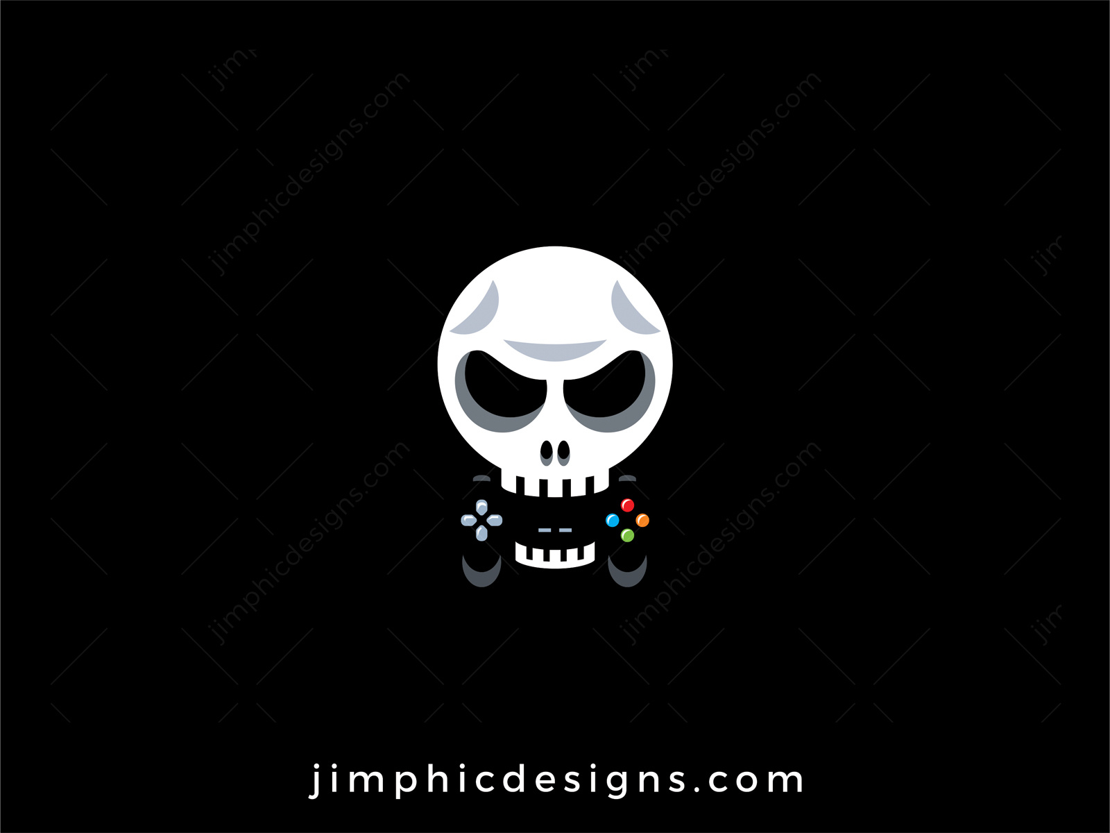 Skull Control Logo by Estiaan Keuler on Dribbble