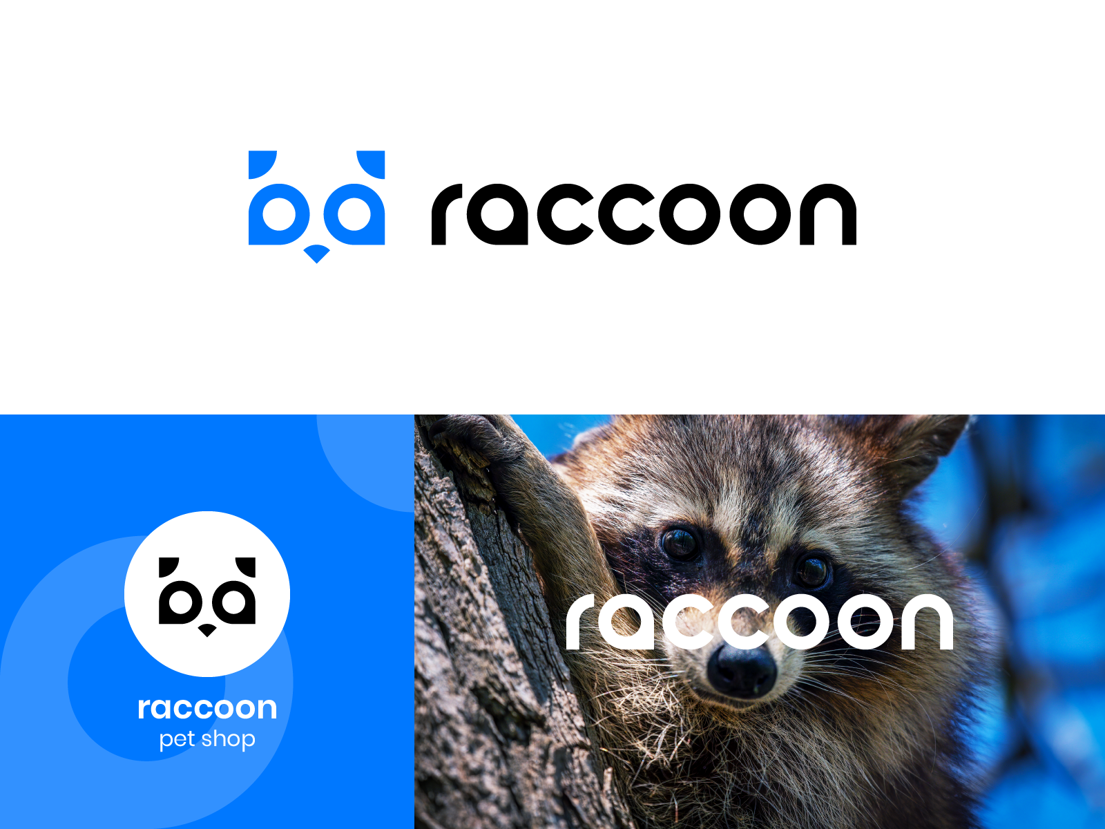 Raccoon logo by Slava Antipov on Dribbble