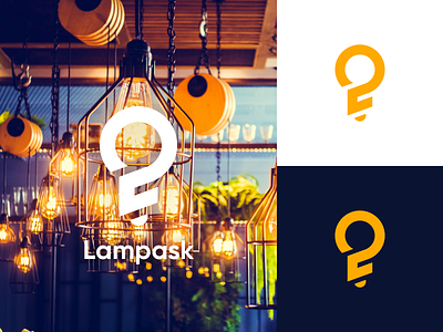 Lampask logo by Slava Antipov on Dribbble