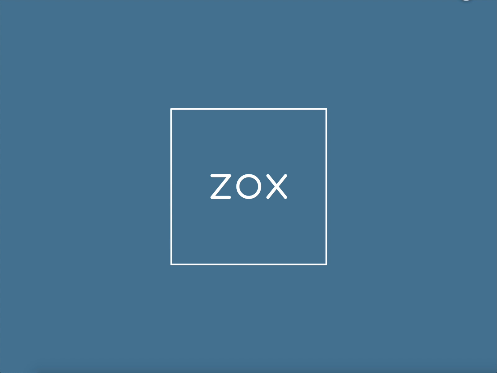 ZOX - logo animation by Denis Kukareko on Dribbble
