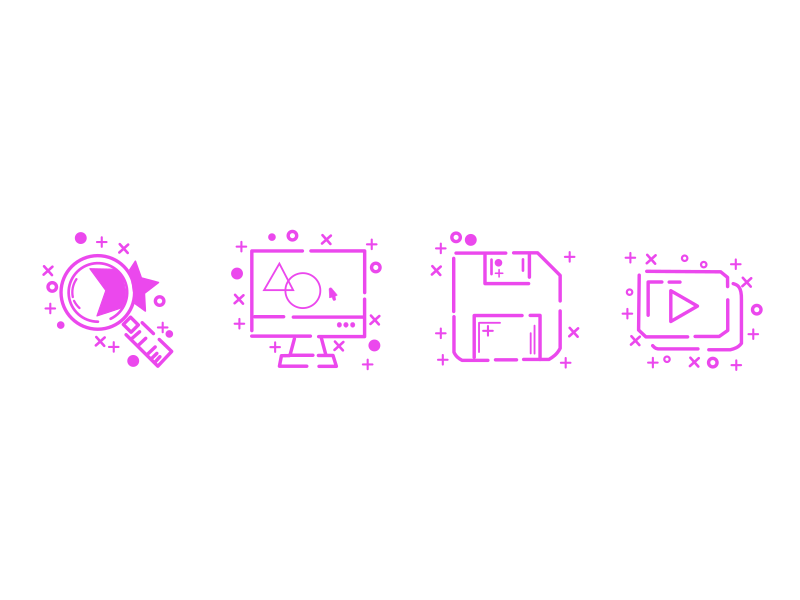 Tech Icon by Cem A. on Dribbble
