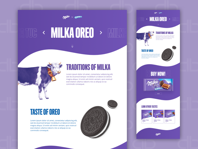 Milka - Design Battle #1 Winner by Design Battle on Dribbble