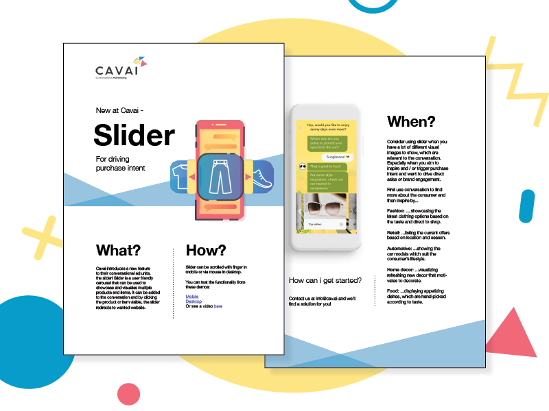 Product Presentation Two Pager by Raita Ampuja on Dribbble